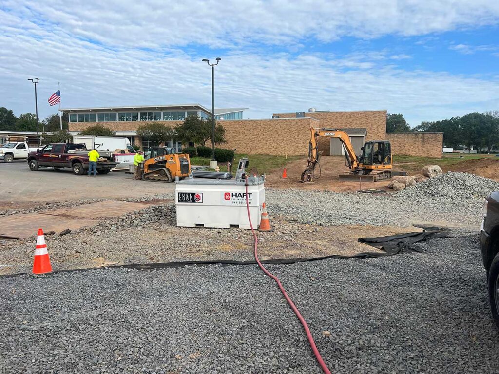 Hart Fuels High School Construction Project in Raleigh, NC - Hart ...